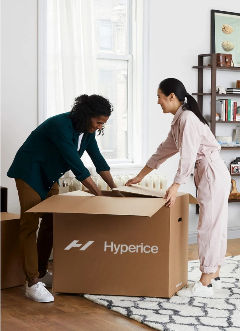 Unboxing Hyperice tech