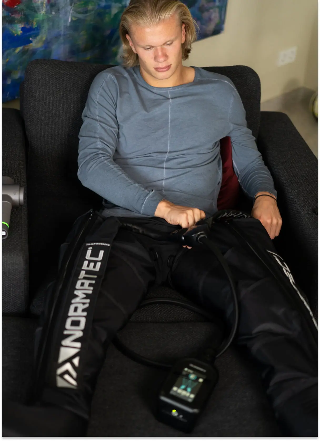 Erling Haaland chooses Hyperice as first investment