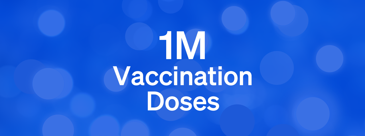 Curative Reaches One-Millionth Vaccine Dose Milestone | Curative