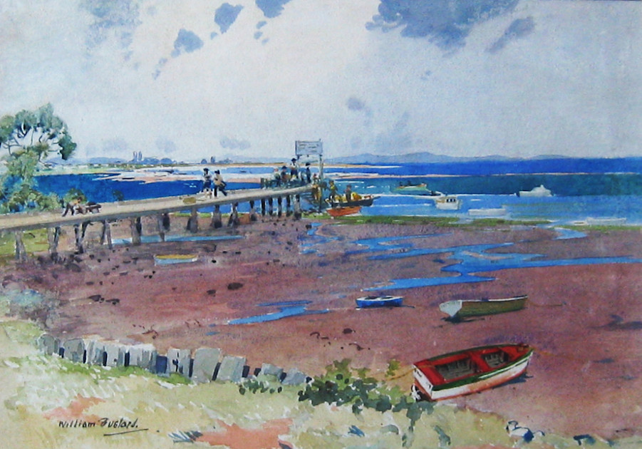 William Bustard, Back from a day on the Bay — Artwork — Philip Bacon ...