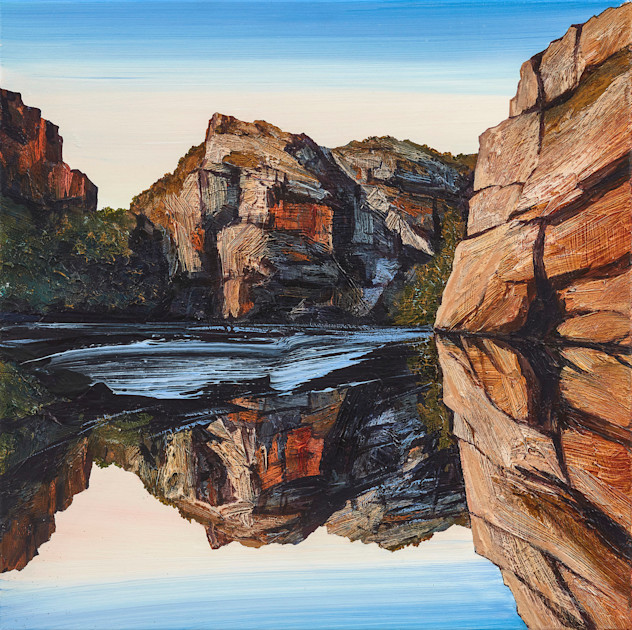 Neil Frazer, Stepped gorge — Artwork — Philip Bacon Galleries