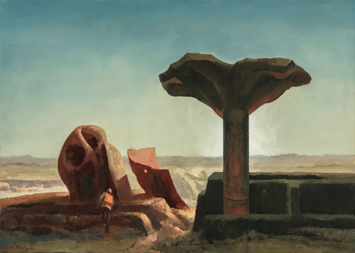 Rick Amor, Terrace — Artwork — Philip Bacon Galleries