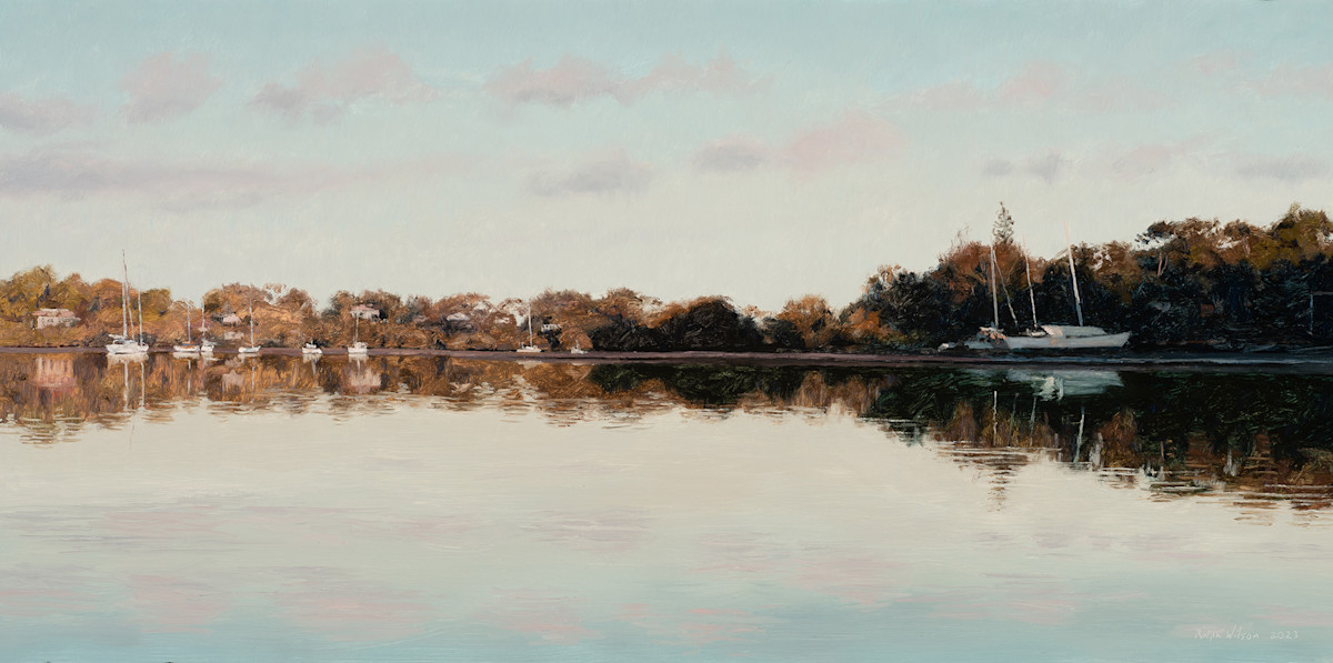 Ralph Wilson, Winter morning, Canaipa Passage — Artwork — Philip Bacon ...