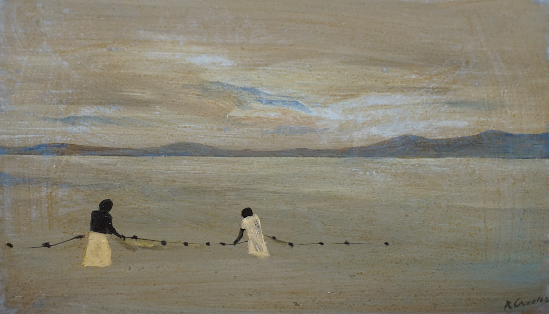 Ray Crooke Estate, Netting (Torres Strait) — Artwork — Philip Bacon ...