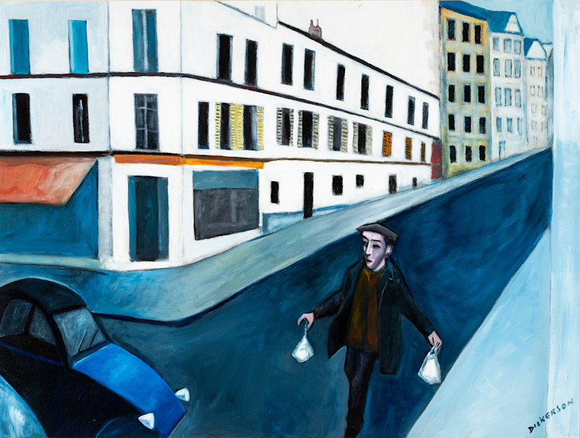 Robert Dickerson Estate, Early morning shopping — Artwork — Philip ...