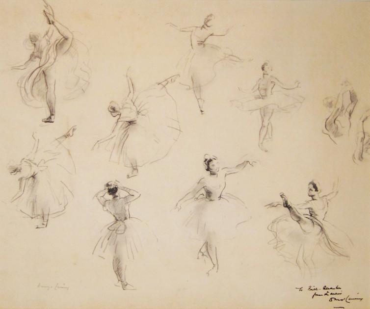 Daryl Lindsay, Ballet movements — Artwork — Philip Bacon Galleries