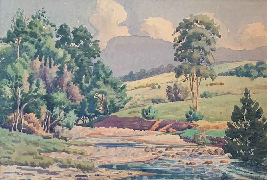 James Wieneke, The valley creek — Artwork — Philip Bacon Galleries