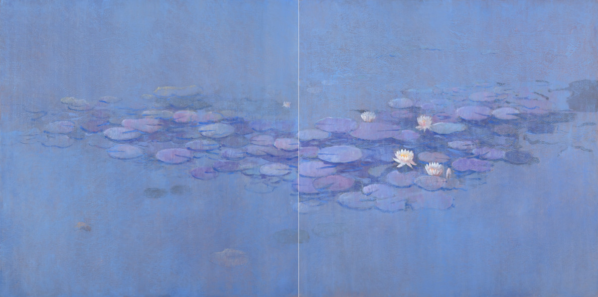 Lawrence Daws Estate, The blue pool — Artwork — Philip Bacon Galleries
