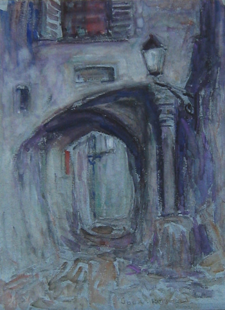 John Russell, Night in Salerno — Artwork — Philip Bacon Galleries