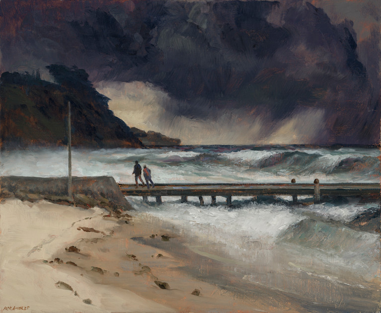 Rick Amor, Dark day — Artwork — Philip Bacon Galleries