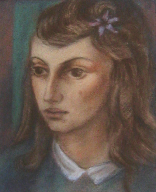 David Strachan, Young girl — Artwork — Philip Bacon Galleries