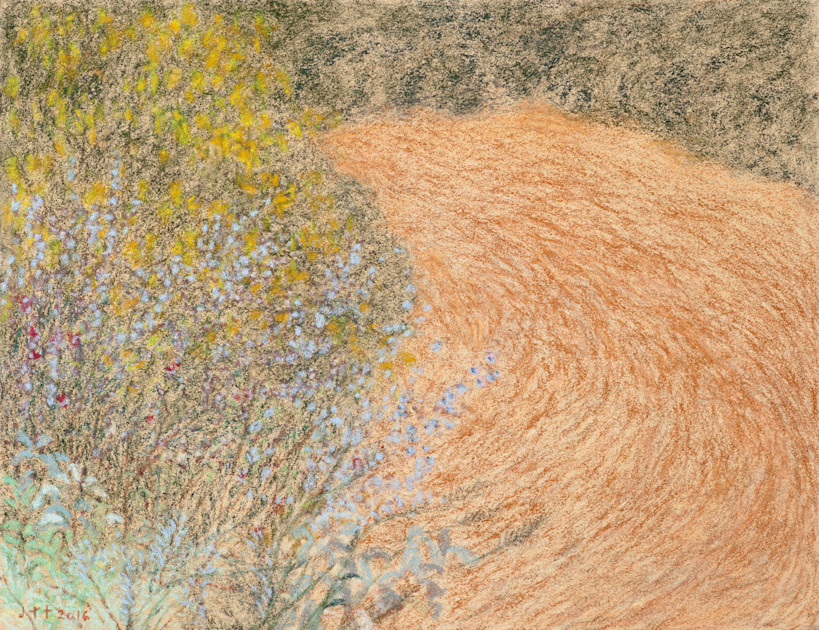 June Tupicoff, Below the garden - Alayrac — Artwork — Philip Bacon ...