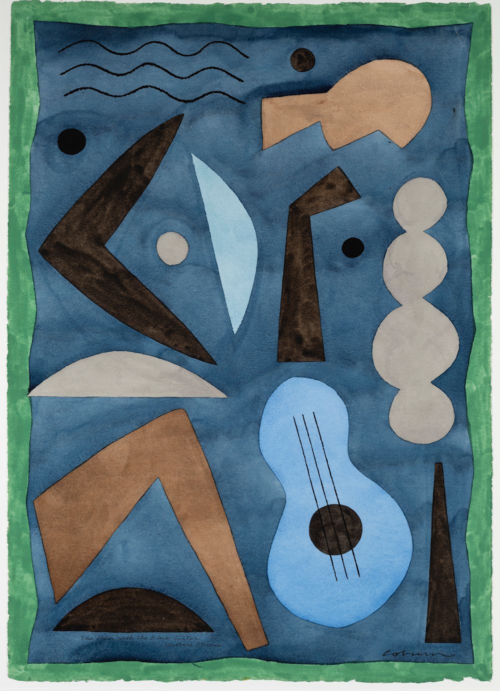 John Coburn, The man with the blue guitar (Wallace Stevens) — Summer ...