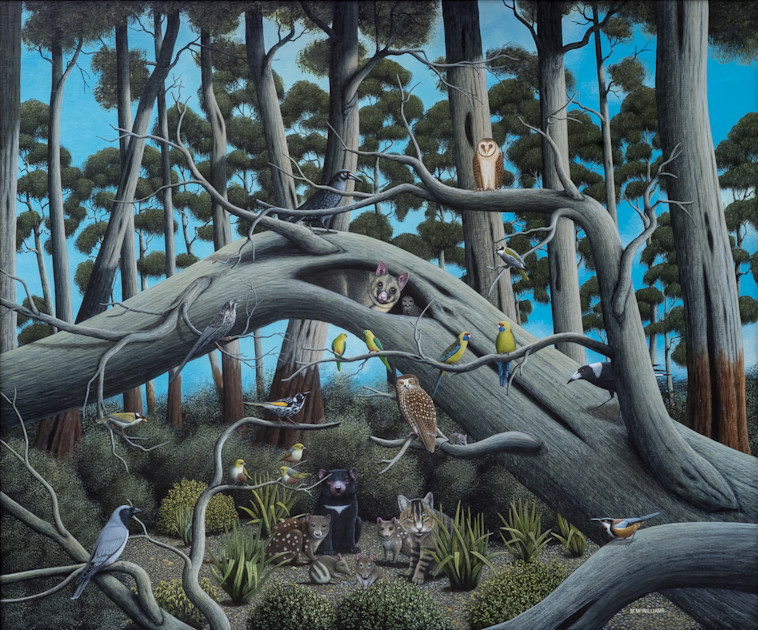 Michael McWilliams, The interloper — Artwork — Philip Bacon Galleries