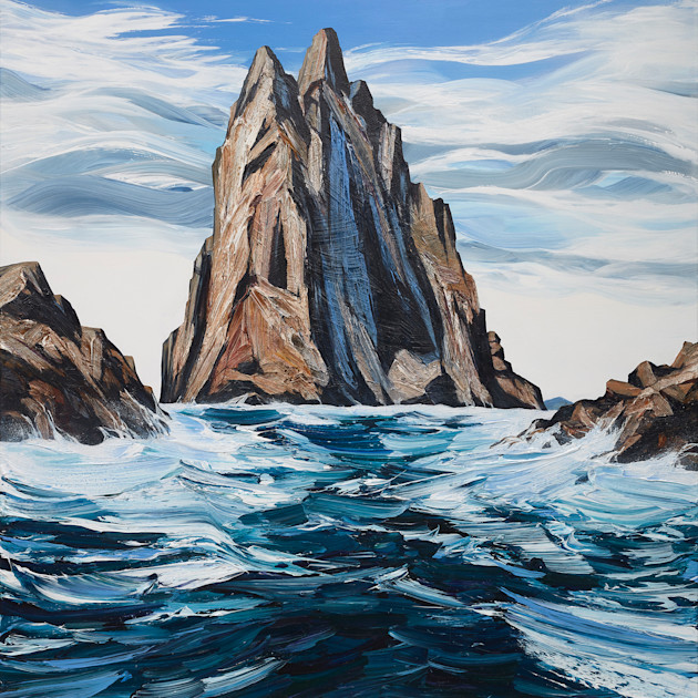 Neil Frazer, Rock Island — Artwork — Philip Bacon Galleries