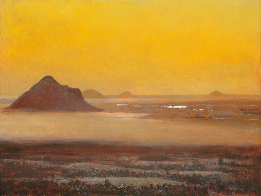 Lawrence Daws, Morning mist — Artwork — Philip Bacon Galleries