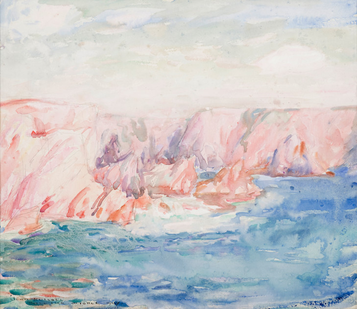 John Russell, Rocher au chien, clos Marion — Artwork — Philip Bacon ...