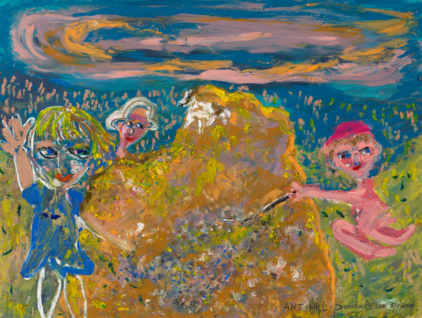Davida Allen, Ant hill — Artwork — Philip Bacon Galleries