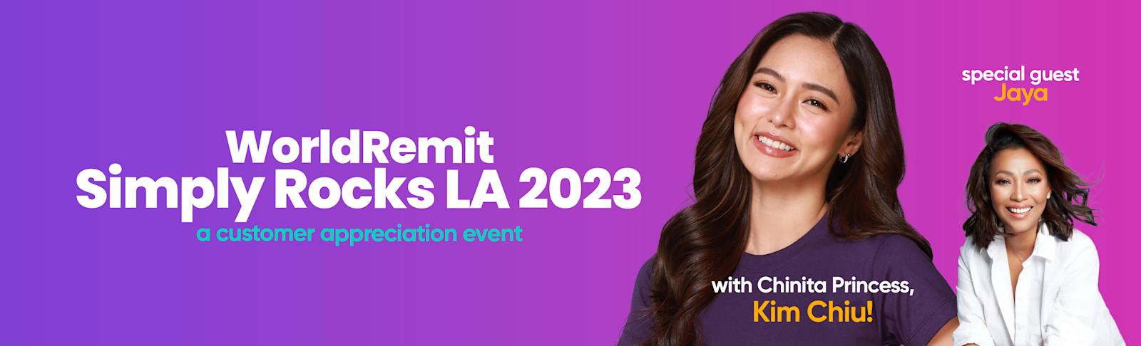 WorldRemit Simply Rocks LA! Are you coming? | WorldRemit
