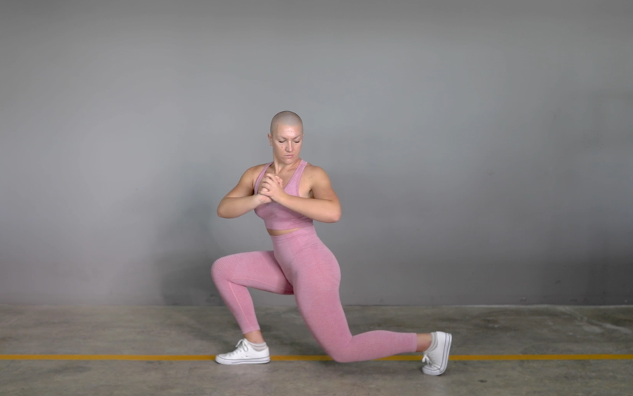 Lunge Torso Twist | A Complete Exercise Guide For Women | Lipstick Lifters
