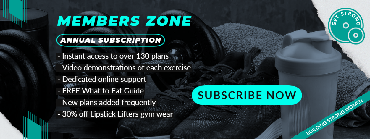 Don't forget, if you want full workouts, we have some available in our ...