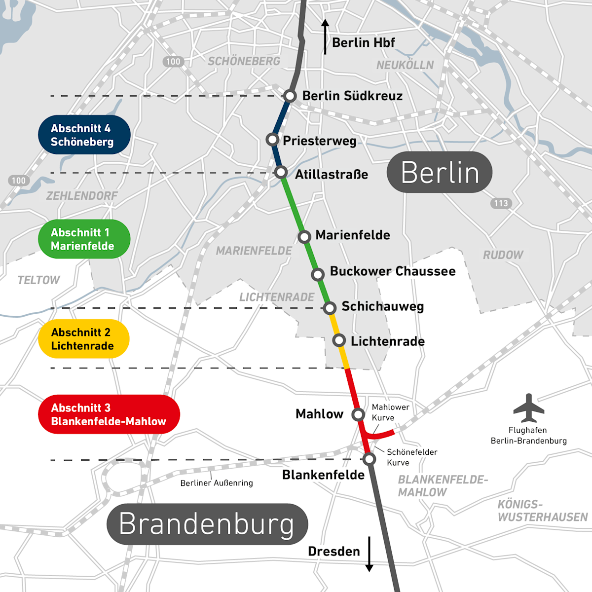 Dresdner Bahn: Wie der Projektleiter den Deutschlandtakt auf die ...