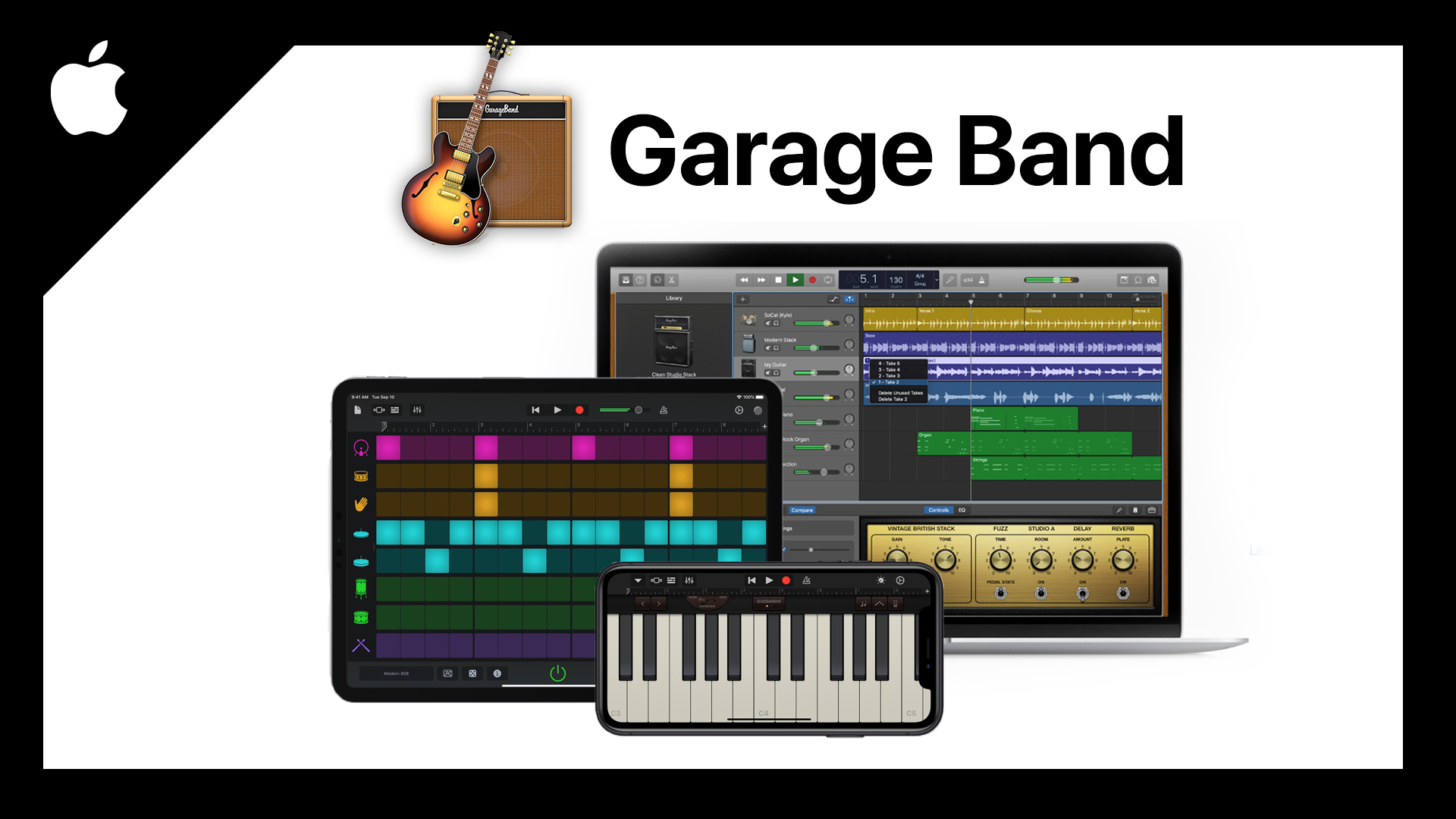 Apple GarageBand (Tutorial): Einfach Musik spielen und produzieren
