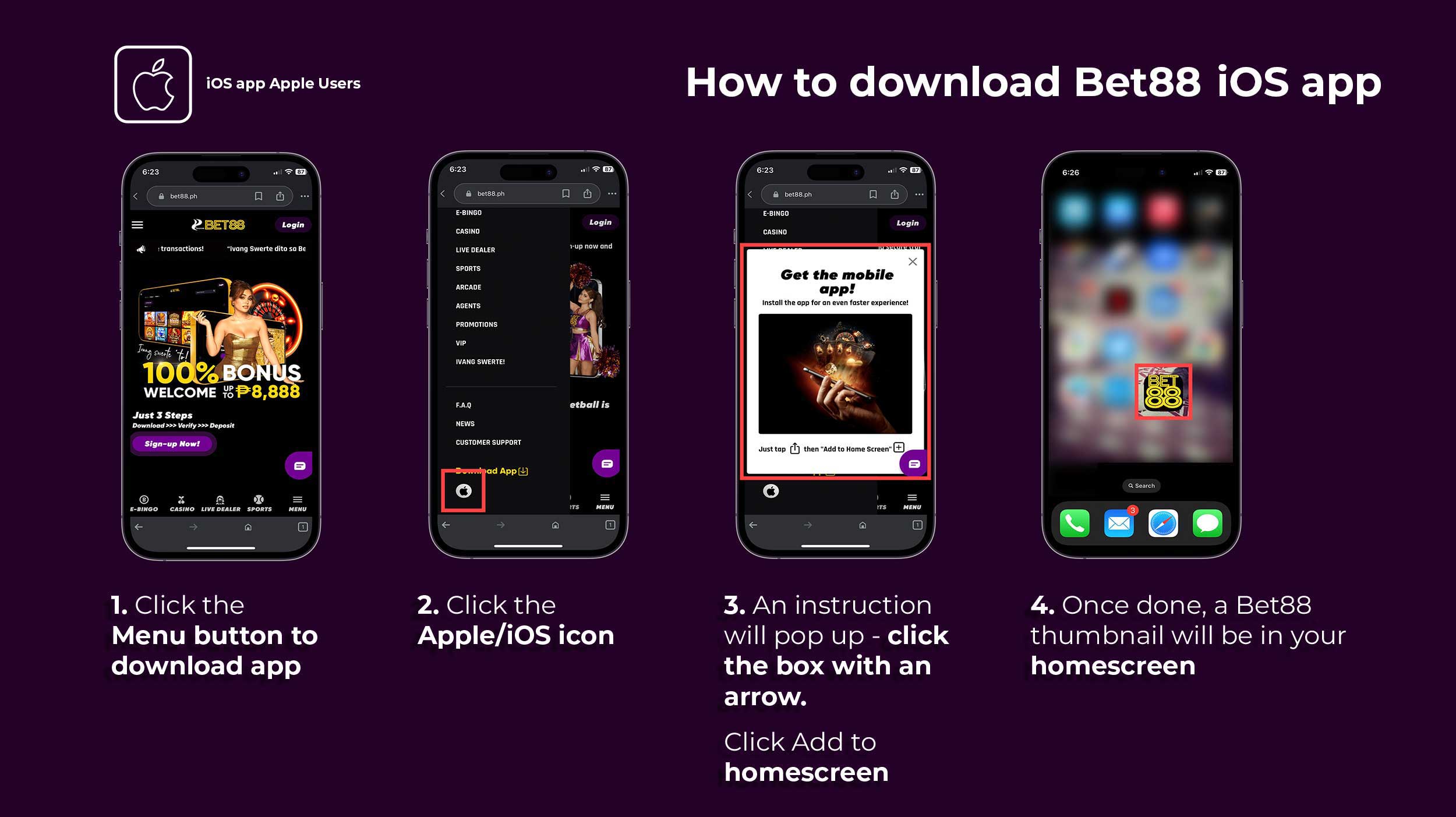 Download Bet88.ph app now