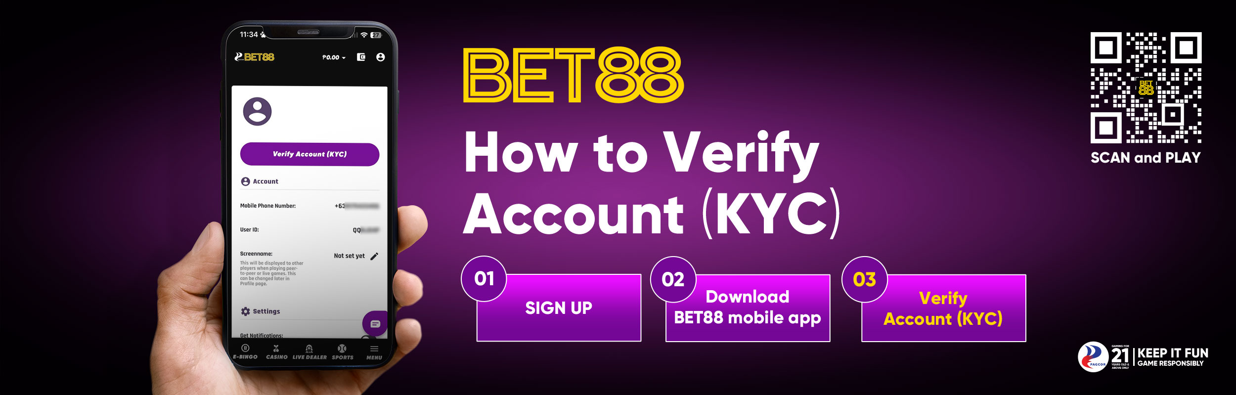 Bet88 Know Your Customer