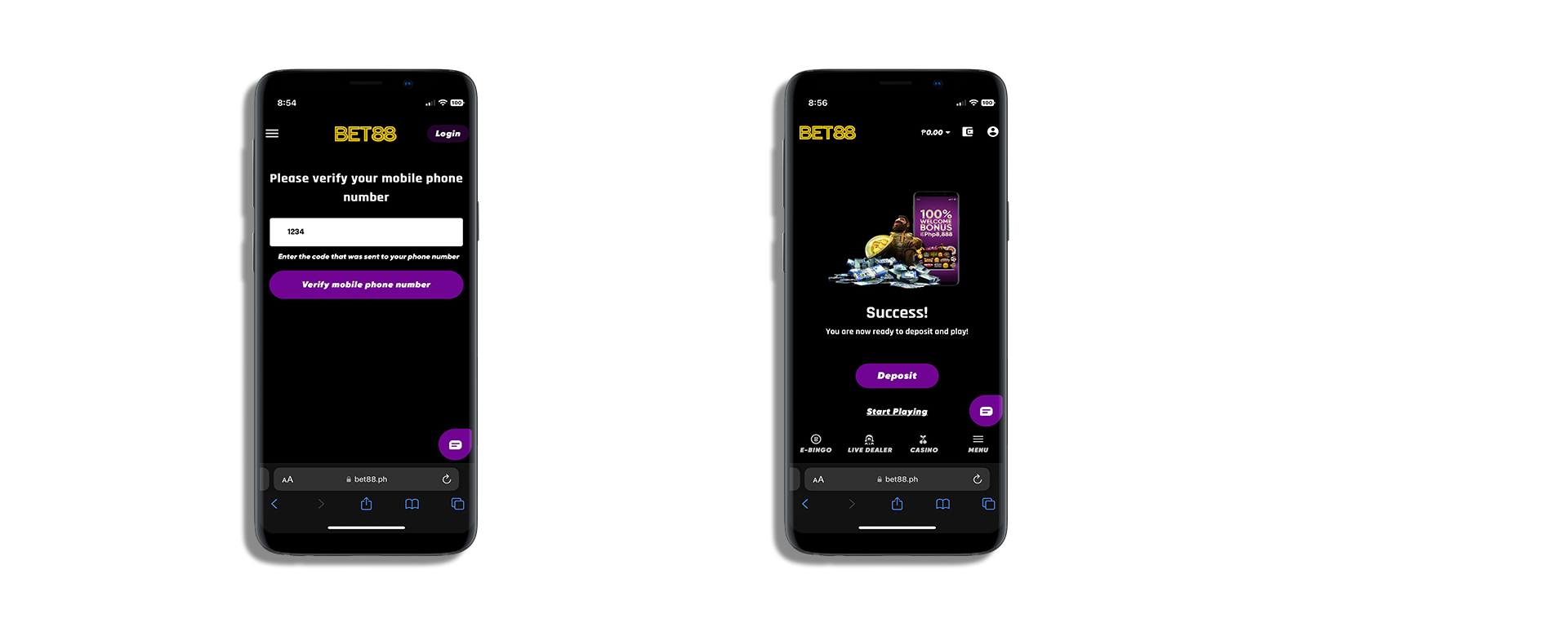 Sign-up Now with Bet88.ph