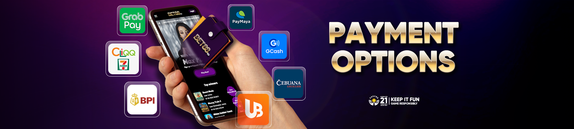 Bet88 - Online Casino Philippines - PAGCOR Licensed - Cashier