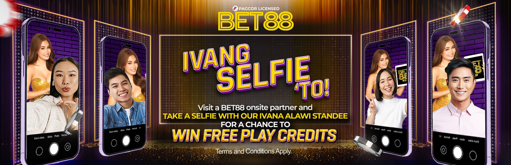 Ivang Selfie To with Bet88