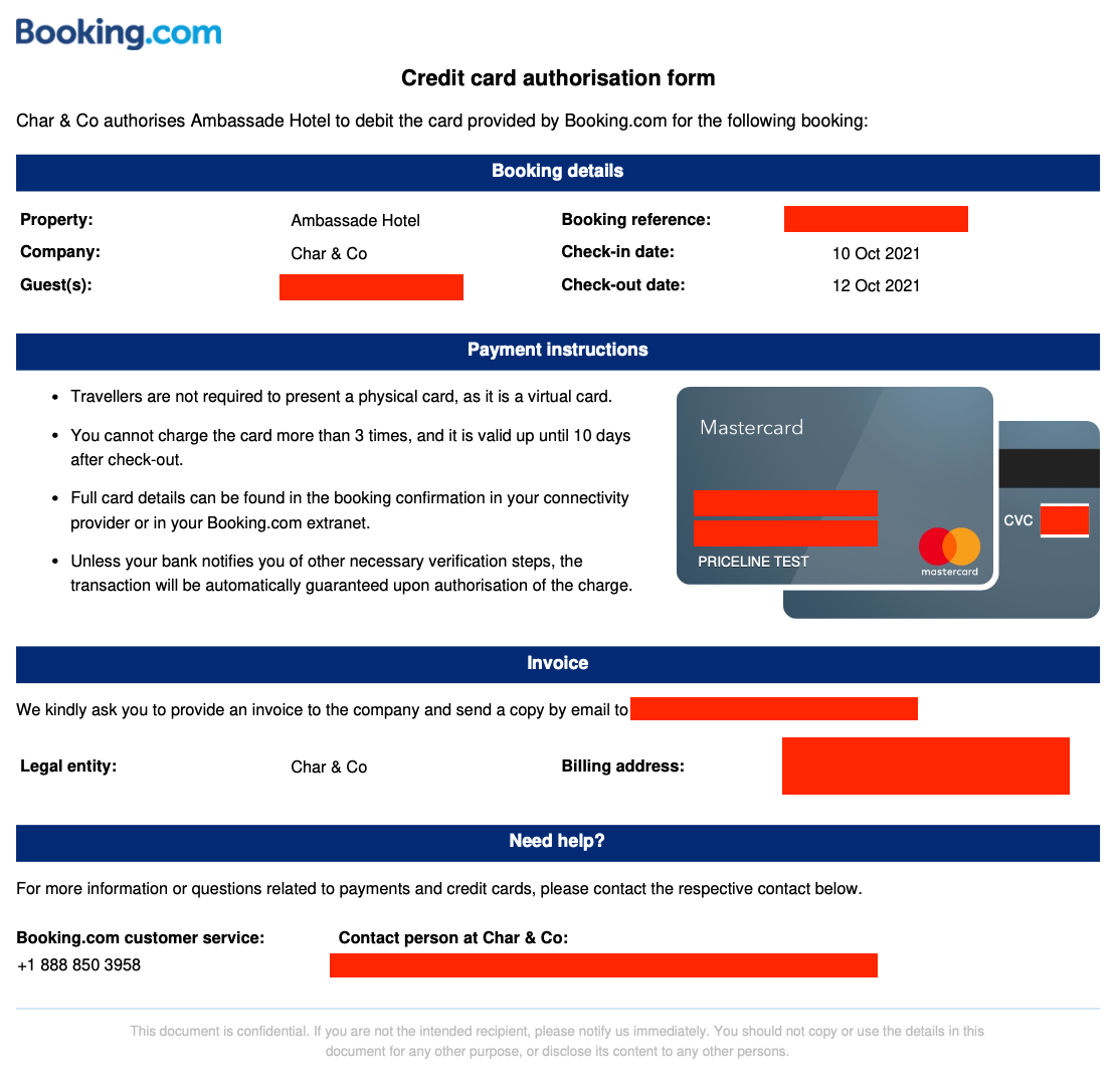 Priceline Partner Solutions Documentation