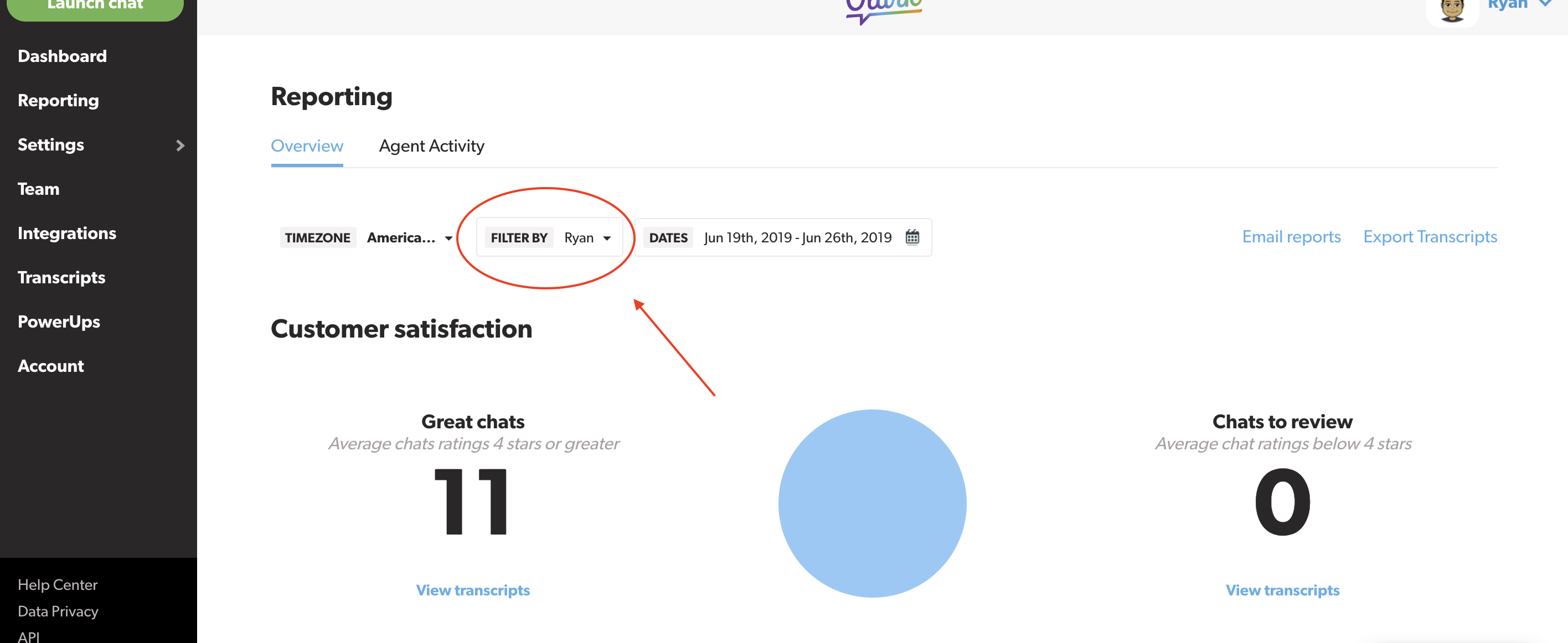 Get Feedback with Chat Ratings | Olark
