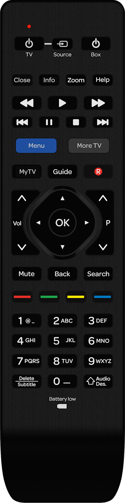 Reset your remote control - YouView Support