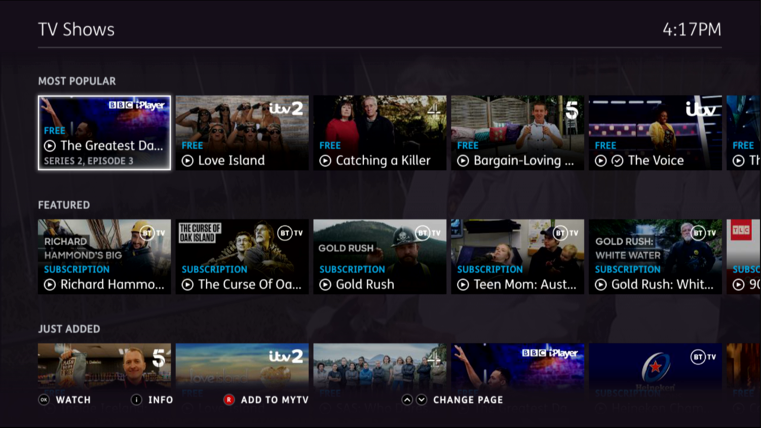 BT software update 32.41.0 / 3.6.168 - YouView Support