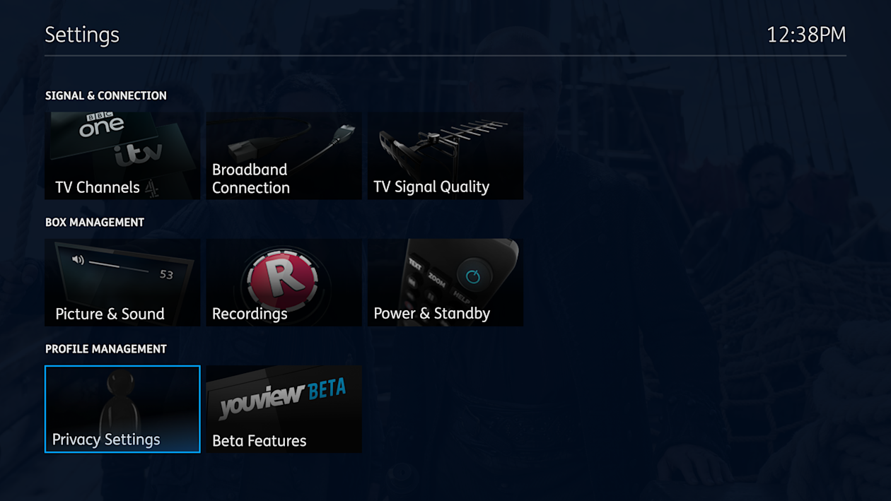 Humax Retail Privacy Policy Update - YouView Support