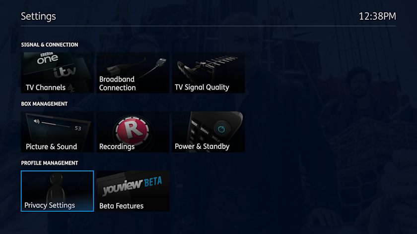 Humax Retail Privacy Policy Update - YouView Support
