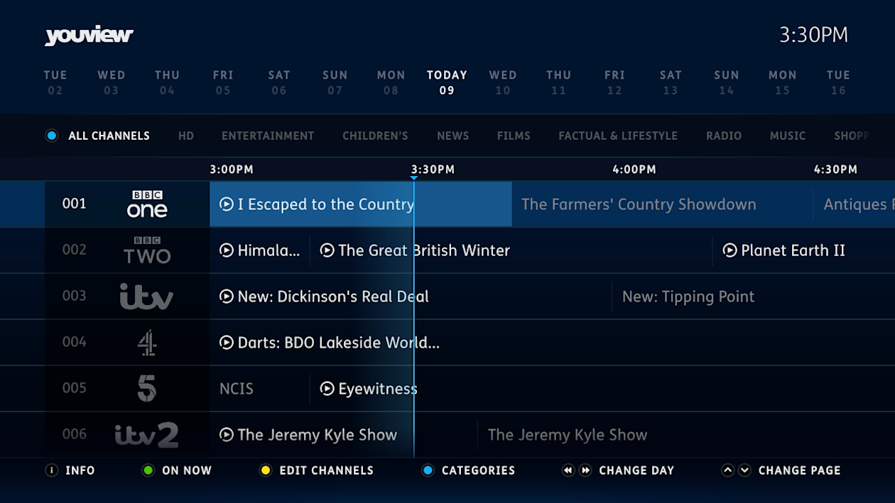 Turn on/off background transparency - YouView Support