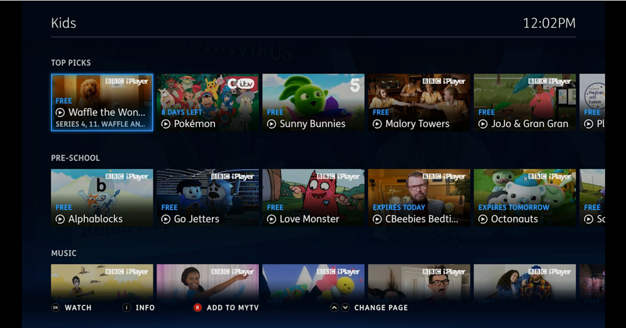 Humax Retail software update 32.46.10 / 3.6.226 - YouView Support