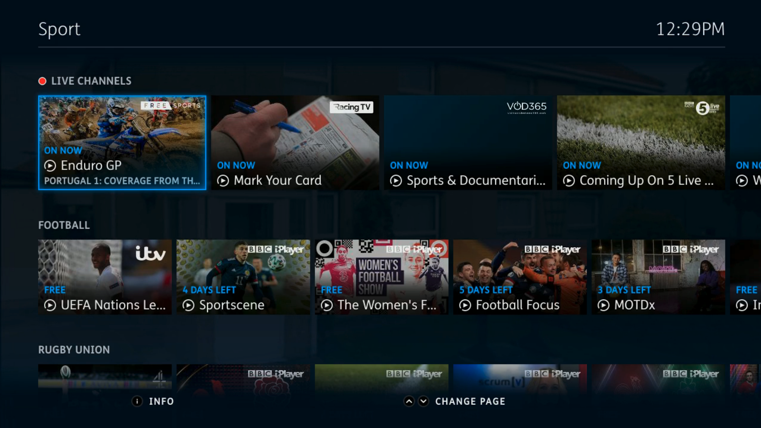 Humax Retail software update 32.46.10 / 3.7.16 - YouView Support
