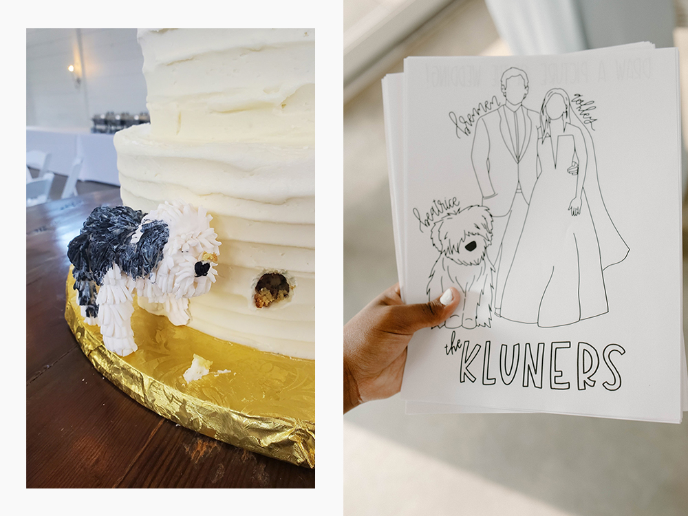 6 People Who Featured Their Pets on Their Wedding Cakes · Kinship