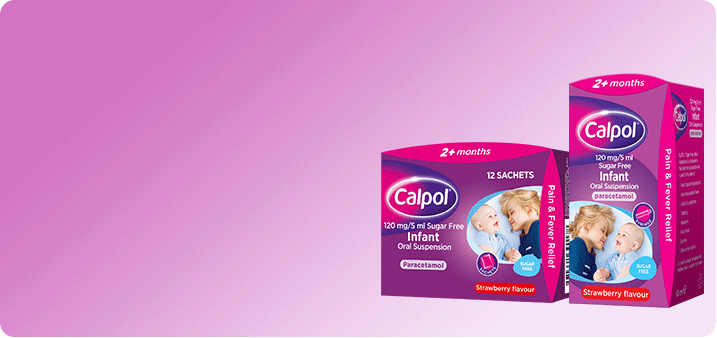 Infant Suspension for Pain & Fever Relief | CALPOL® IE