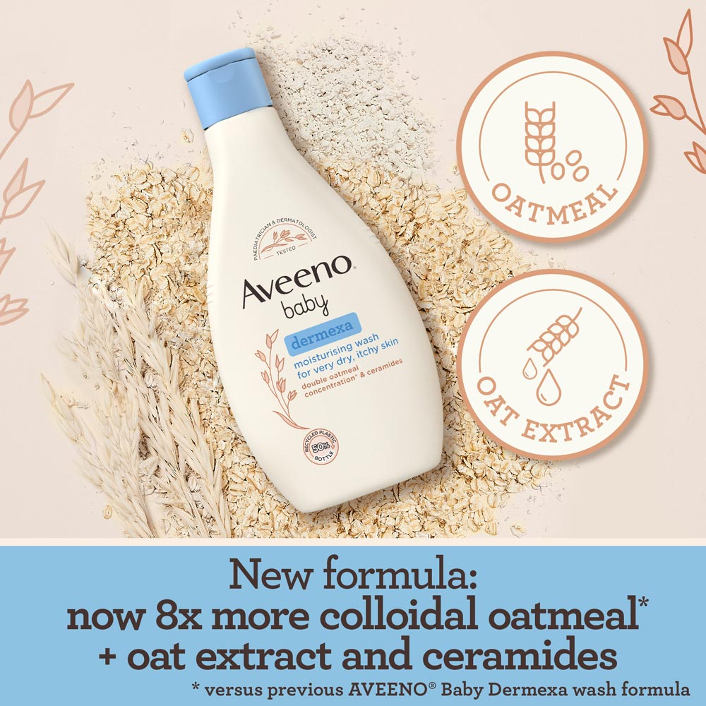 AVEENO® Baby Dermexa Range | For very dry itchy skin
