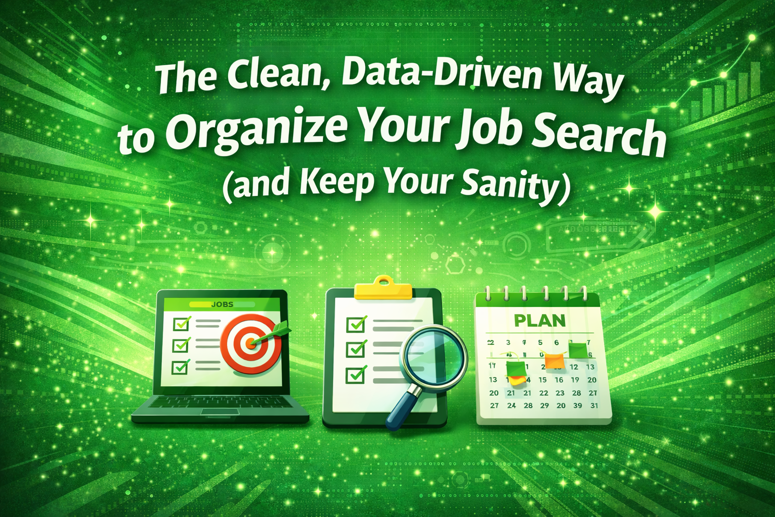 How to Organize Your Job Search (Clean, Data-Driven System)