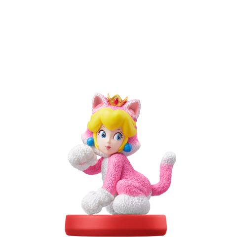 amiibo 상세 페이지 고양이피치 （슈퍼 마리오 시리즈） | 한국닌텐도주식회사