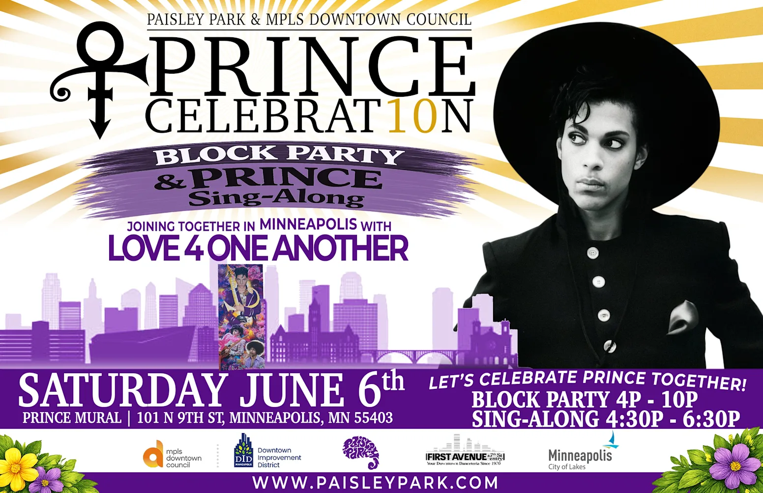 Sing your heart out at the Prince celebration block party & Prince sing ...