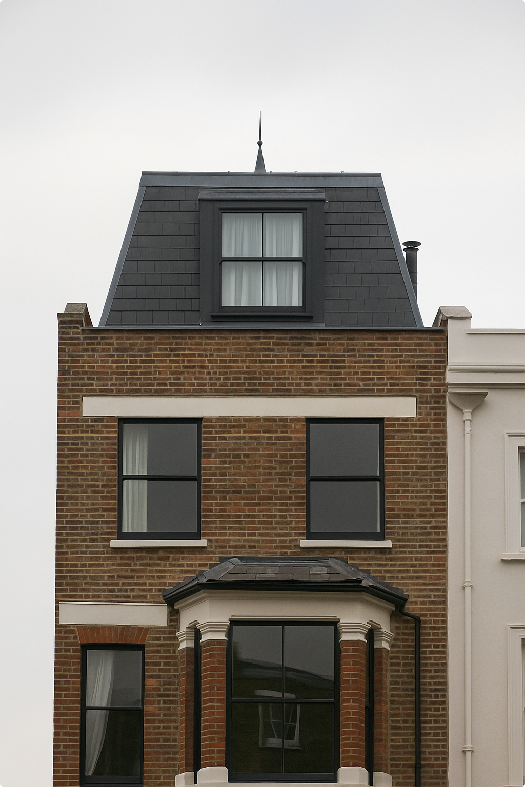 What is a mansard roof?