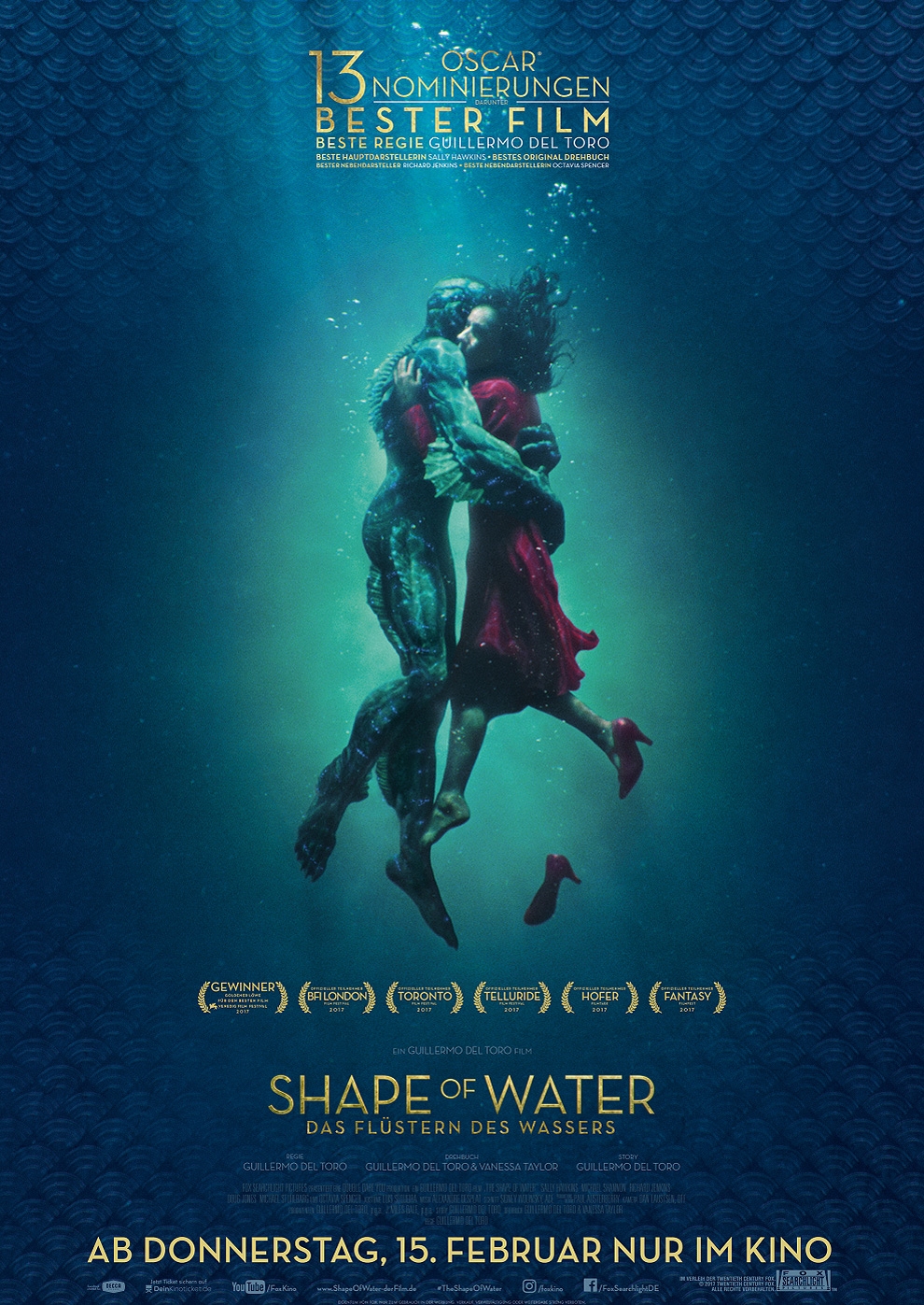 Shape of Water - Das Flüstern des Wassers im Cineplex Kino