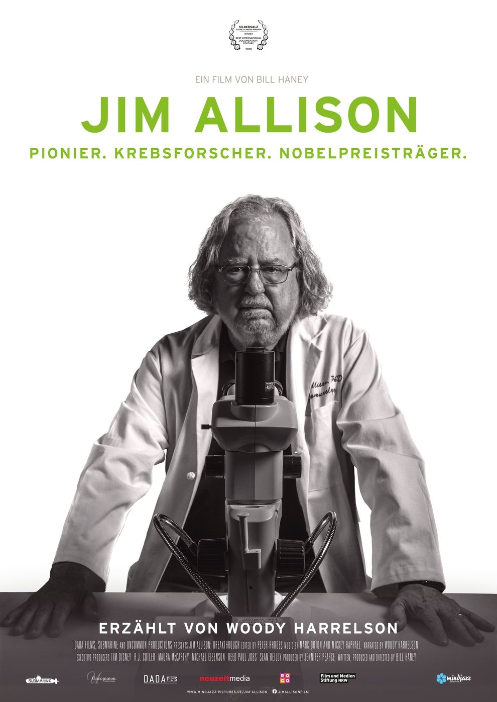 Jim Allison - Pionier. Krebsforscher. Nobelpreisträger im Cineplex ...